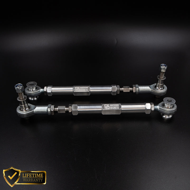 Suspension Secrets Adjustable Rear Toe Arms / Links - Porsche 718 GT4