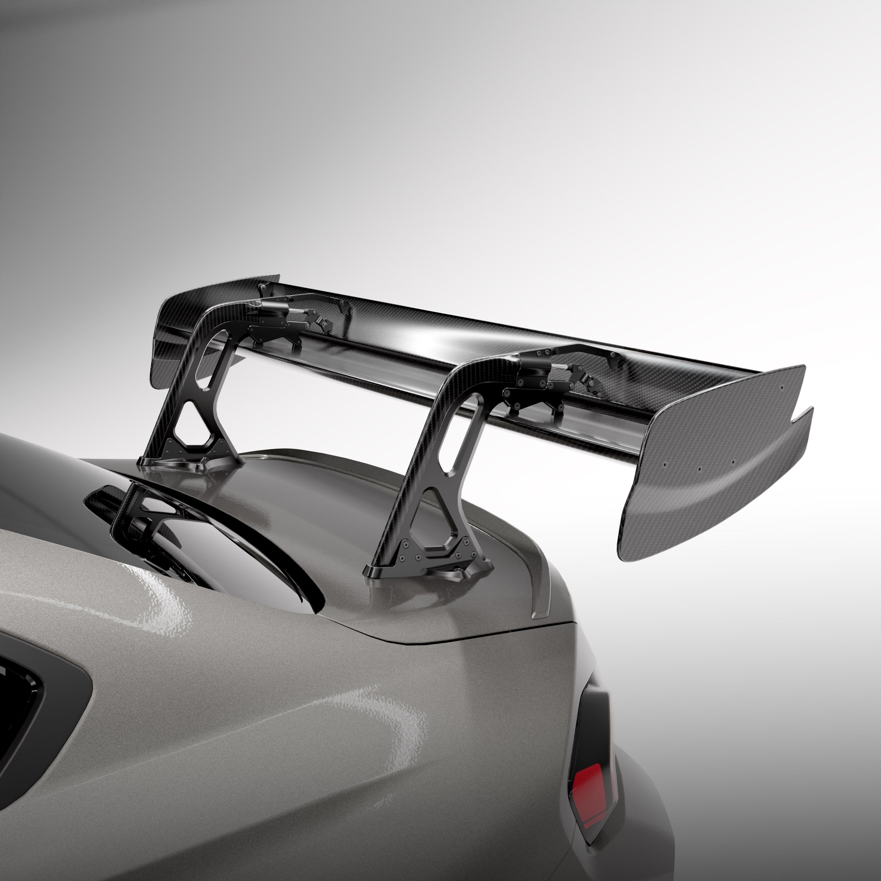 Vulcan Alpha Carbon Fiber Dual Element Wing With DRS - BMW G87 M2 ...